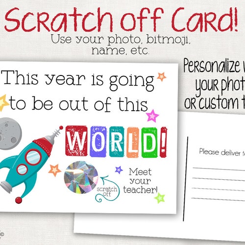 Postcard for Students Note From Teacher Happy Mail From - Etsy