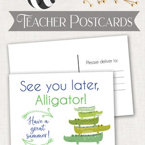 Postcard for Students - Note From Teacher - Happy Mail From Teacher ...