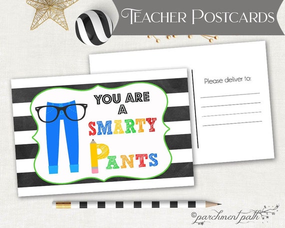 Postcard for Students - Note From Teacher - Happy Mail from Teacher ...