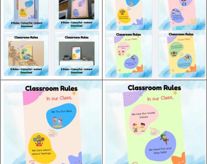 Editable Recess Rules Posters: Classroom Management Printables (google ...