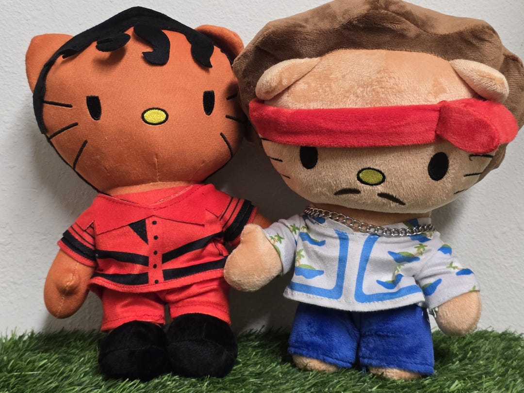 MICHAEL JACKSON X BRUNO Mars Kitty Rapper Plush (over 30 Choices ...