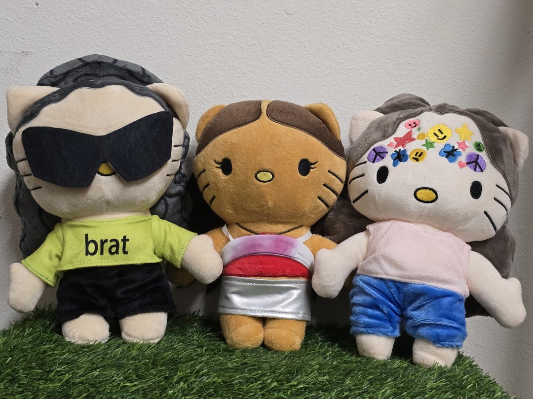 CHARLI XCX X OLIVIA Rodrigo Rapper Hello Kitty Plush (over 30 Choices ...