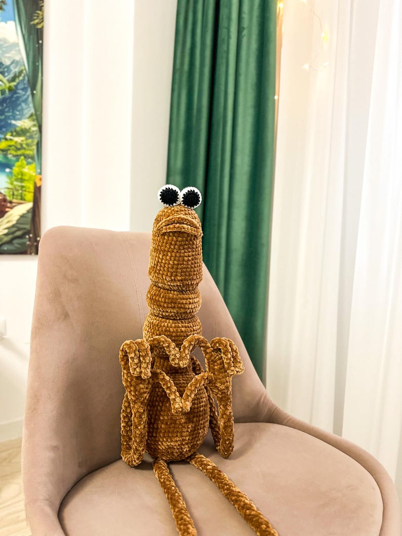 Marcus the Worm Crochet Pattern: Amigurumi Toy (PDF Digital Download ...