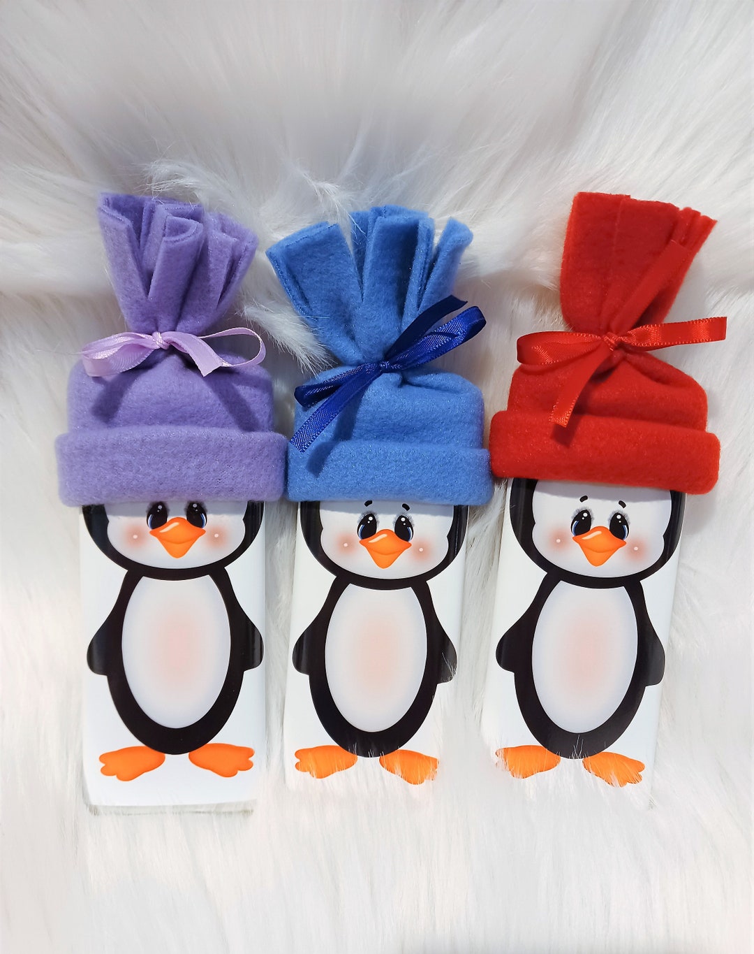 Penguin Chocolate Bar Stocking Stuffer, Family Gift - Etsy