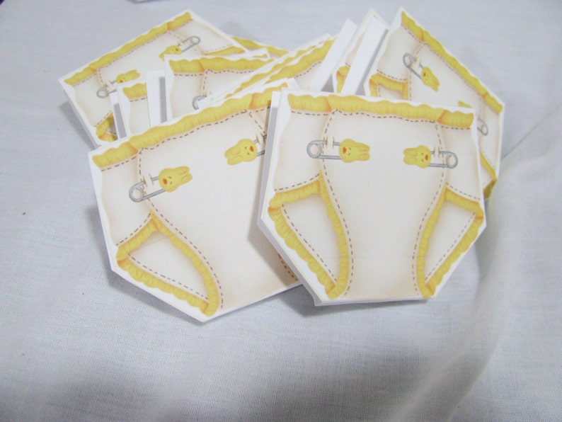 Personalized Baby Shower Mint Favors: Diaper Design - Etsy