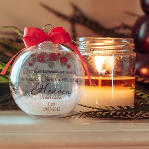 Memorial Ornament, in Loving Memory, Christmas Gift for Mom - Etsy