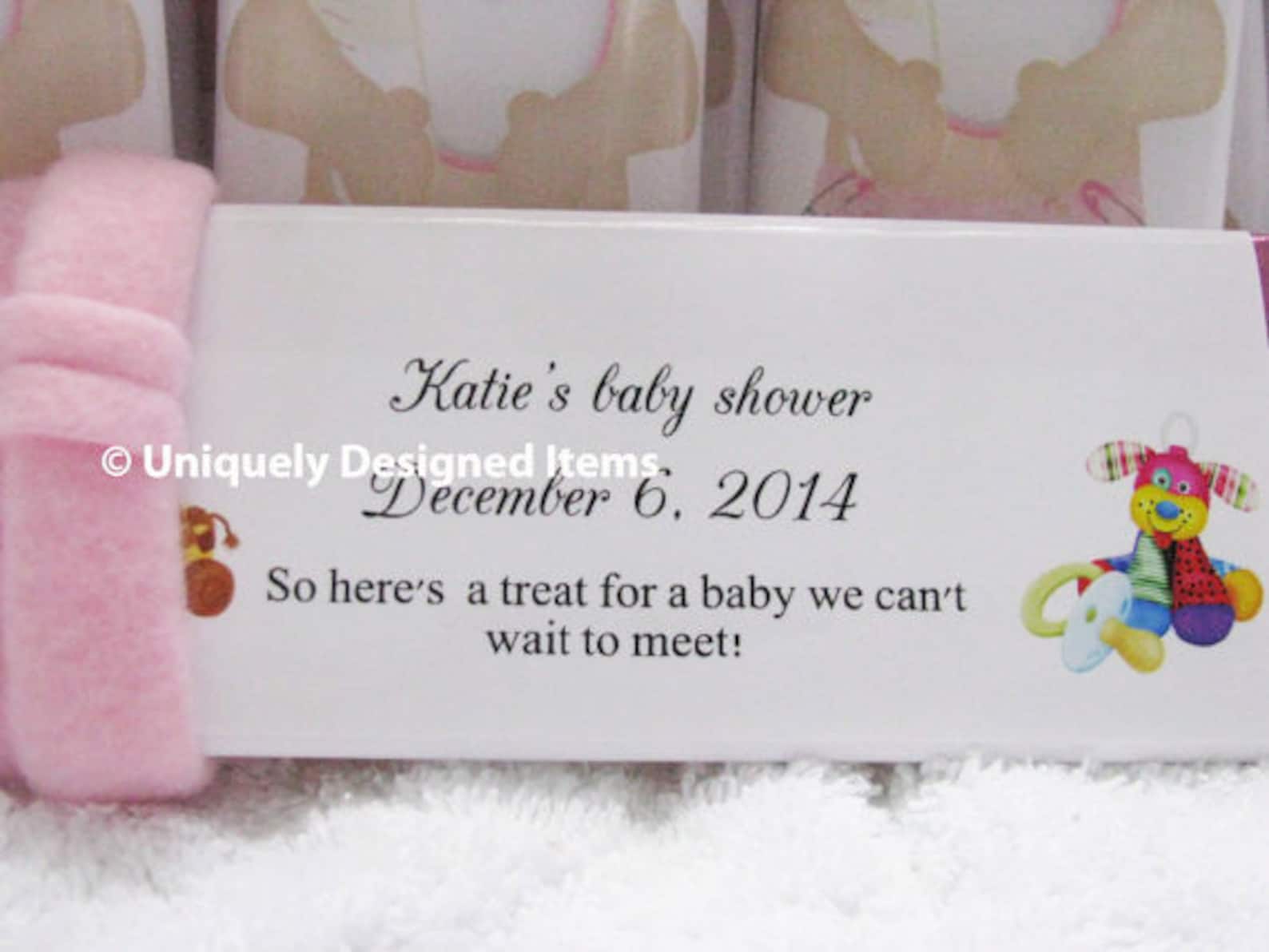 Baby Bars-boy or Girl Unique Baby Shower Favor or Unique Baby - Etsy