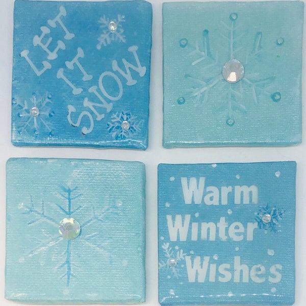 Winter Magnet - Etsy