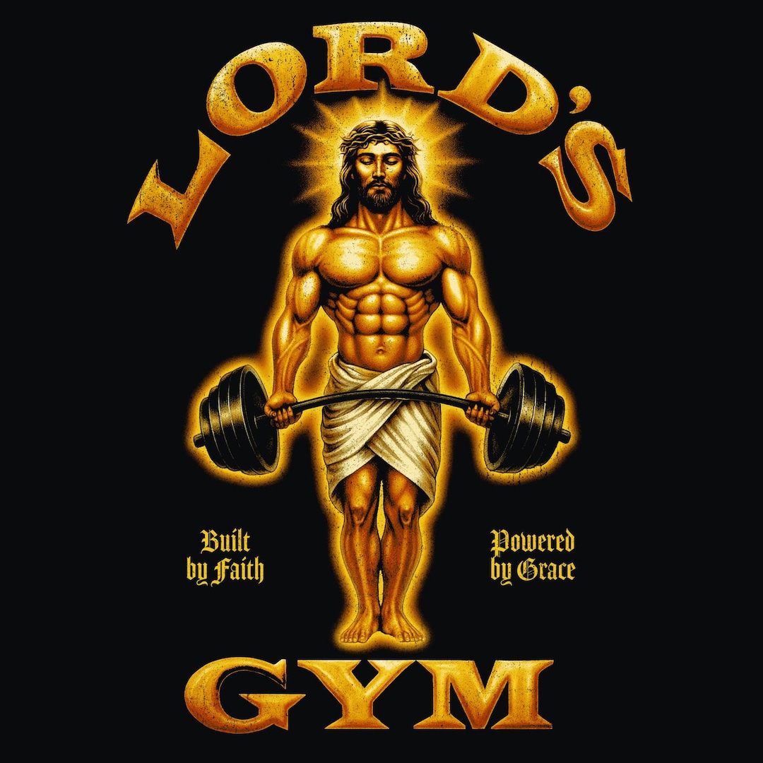 Lord's Gym PNG Design, DTF/DTG Print-ready (digital Download) - Etsy