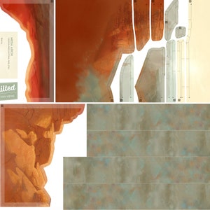 Mesa Arch Horizontal Quilt FABRIC KIT - Etsy