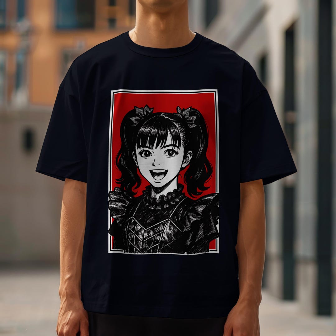 Japanese Heavy Metal Inspired T-shirt, Jpop Fan Merch, Unisex Softstyle ...