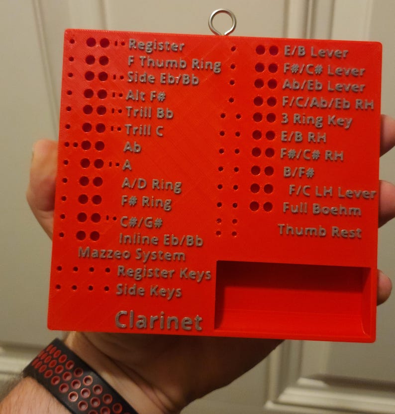 Clarinet Screw Board - Etsy