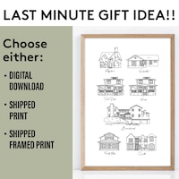 Custom House Portrait "home Sweet Home" Cut Paper Original - Etsy