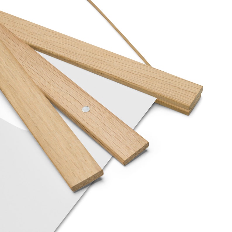 Colorado Landscape Matte Poster Oak Wood Hanger Frame - Etsy