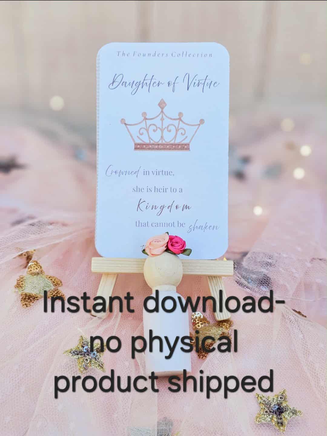 Daughter of Virtue Printable Scripture Cards for Girls and Teens ...