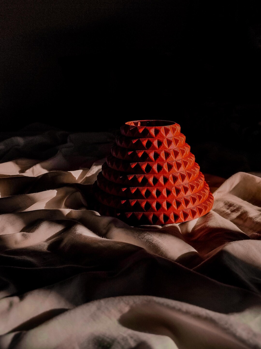 3D Printed Fumarola Vase - Modern Sculptural Home Decor - Etsy
