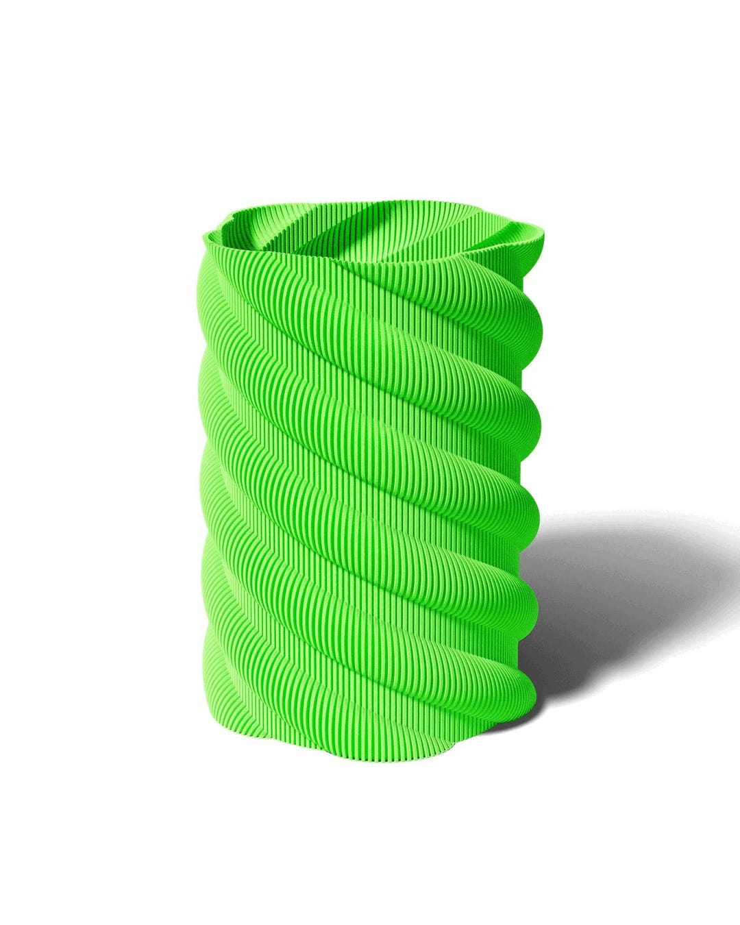 Twisted Screw Vase 3D Printed Modern Sculptural Vase Spiral Minimalist ...