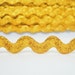 5 Yards Gold Metallic Rick Rack Trim Gold Trim Gold Ric Rac | Etsy