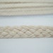 5 yards 100% Cotton Braided Trim Cotton Trims Unbleached | Etsy