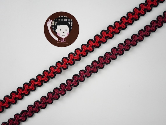 5 Yards 1/2 Red Gimp Braid Gimp Braid Braided Gimp - Etsy