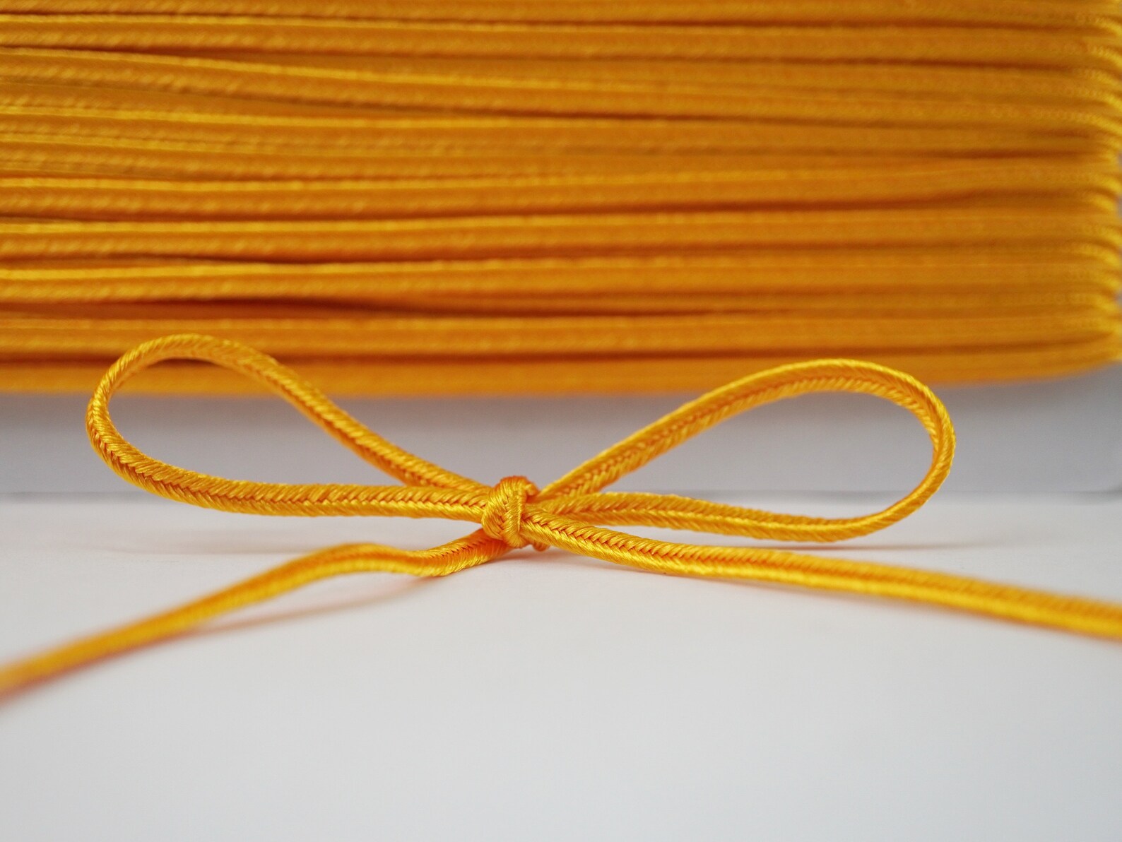 5 Yards 3 Mm Orange Soutache Braid Braided Cord Soutache - Etsy