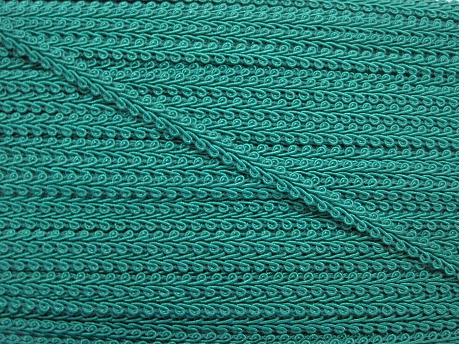 5 Yards 3/16 Teal Gimp Braided Trim Gimp Braid Braided | Etsy