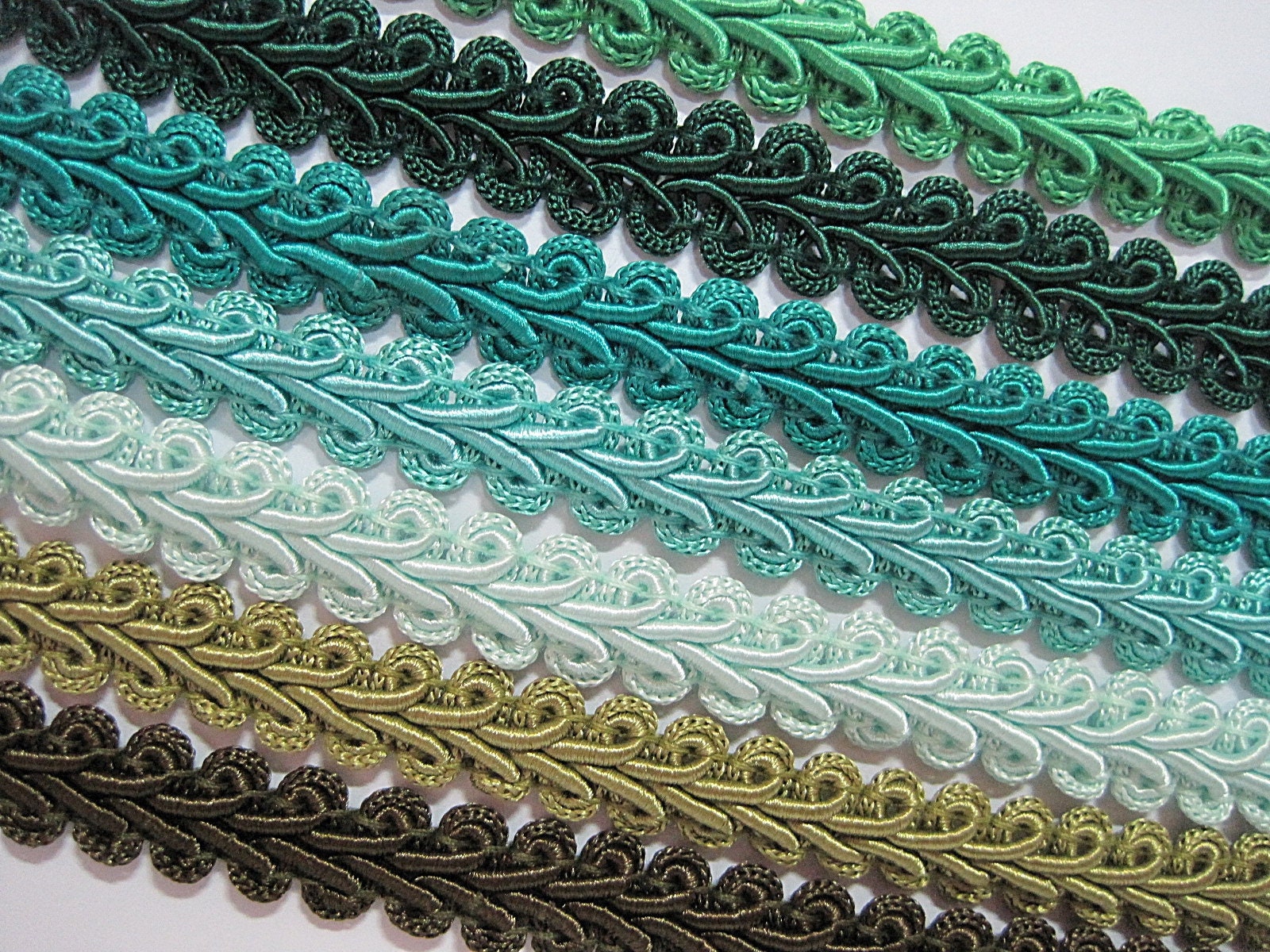 5 Yards 1/2 Red Gimp Braided Trim Gimp Braid Braided | Etsy