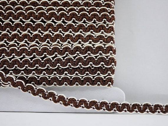 5 Yards Dark Brown Rick Rack Rick Rack Trim Zig Zag Trim - Etsy