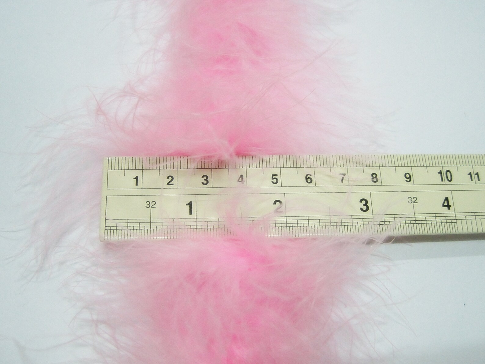 1 Yard 2.5 Feather Trim Pink Feather Trim Ostrich - Etsy