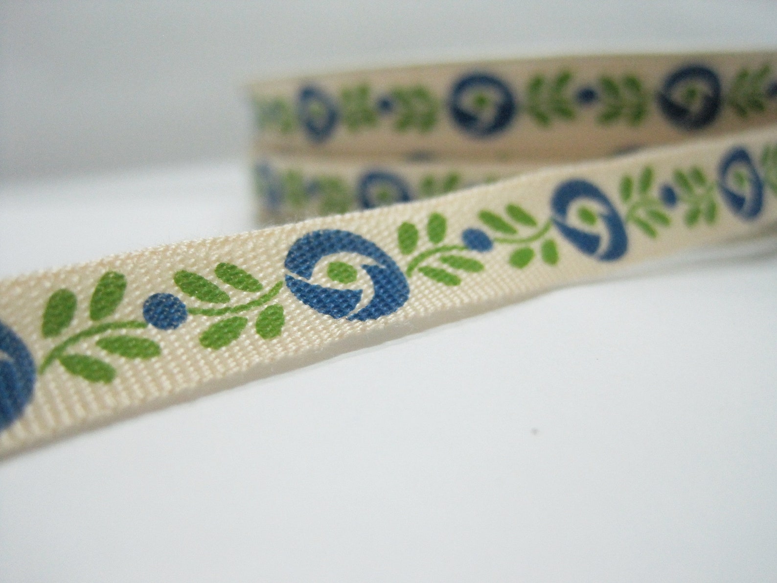 5 yards 3/8 Flower Ribbon Printed Ribbon FLower | Etsy