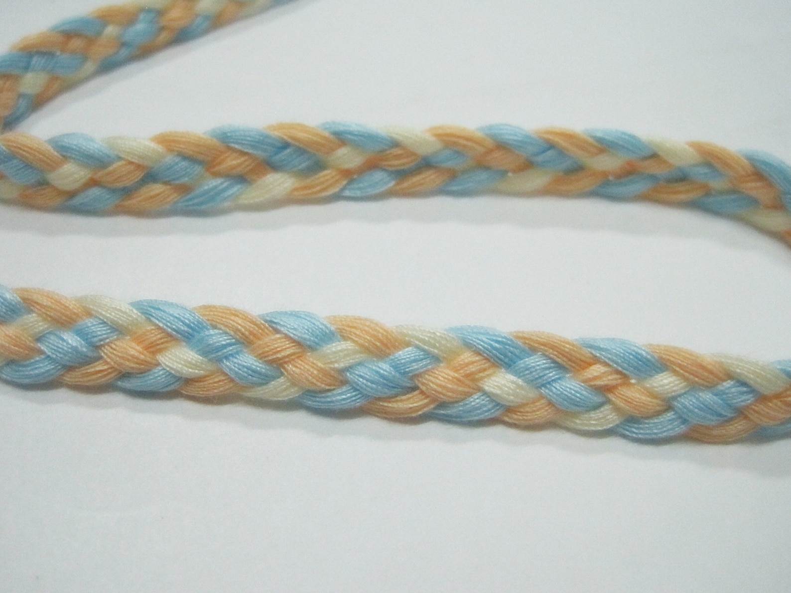 5 Yards Braided Trim Multicolored Trim Flat Braided Cord - Etsy