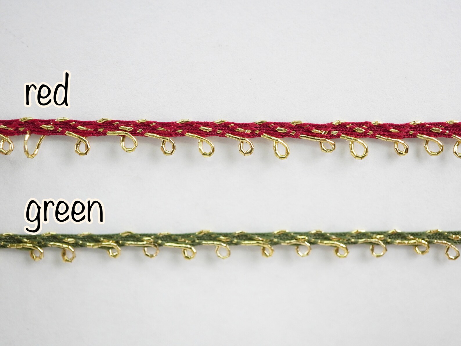 5 Yards 3/16 Light Gold Metallic Picot Christmas Picot - Etsy