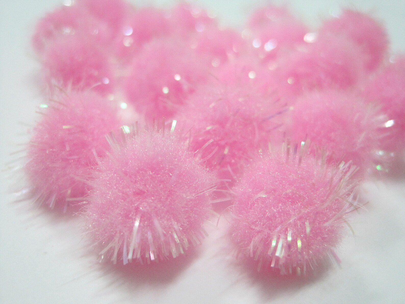 20 Pcs 3/8 Pom Pom Pink Pom Poms Wholesale Pom Poms - Etsy