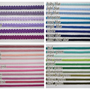5 Yards 3/8" Teal Gimp Braided Trim, Gimp Braid, Braided Cord, Braided ...
