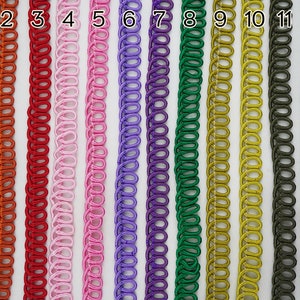 5 Yards Mustard Yellow Braid, Loop Trim, Shiny Braid, Picot Braid ...