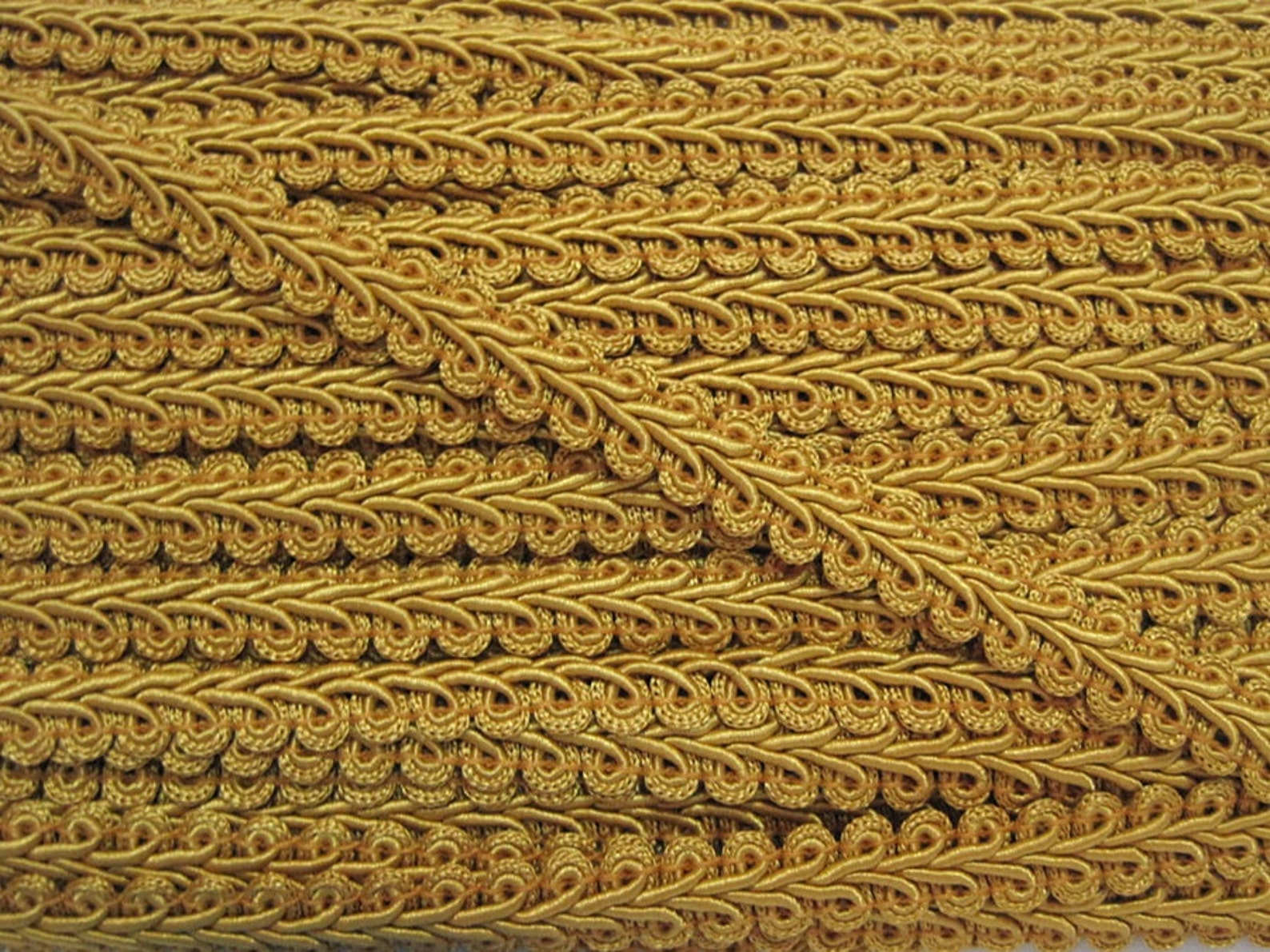 5 Yards 1/2 Classic Gold Gimp Braided Trim Gimp Braid - Etsy