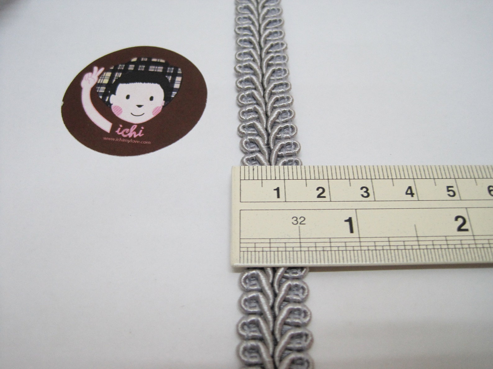 5 Yards 9/16 Silver Gimp Braided Trim Gimp Braid | Etsy