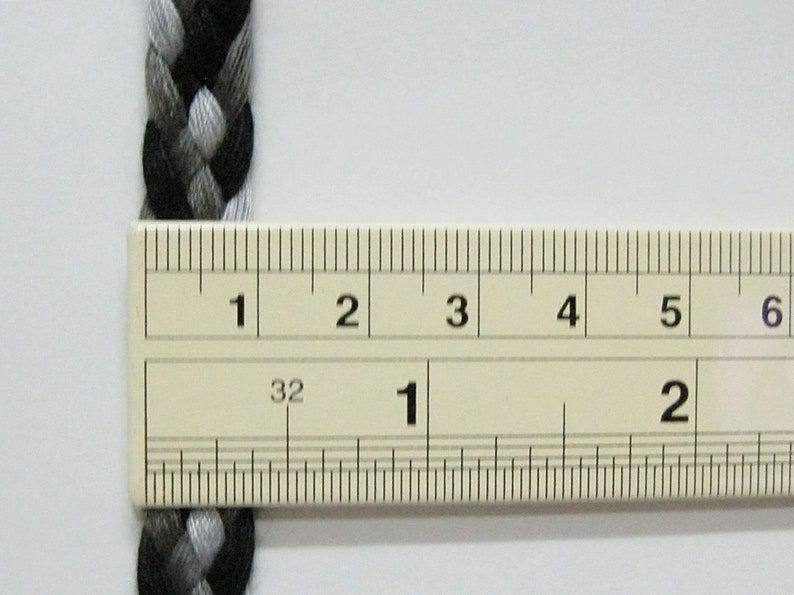 5 Yards Braided Trim Multicolored Trim Flat Braided Cord | Etsy