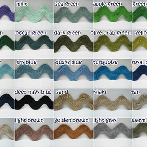 5 Yards Cream Jumbo Rick Rack Trim Ivory Rick Rack Jumbo Ric | Etsy