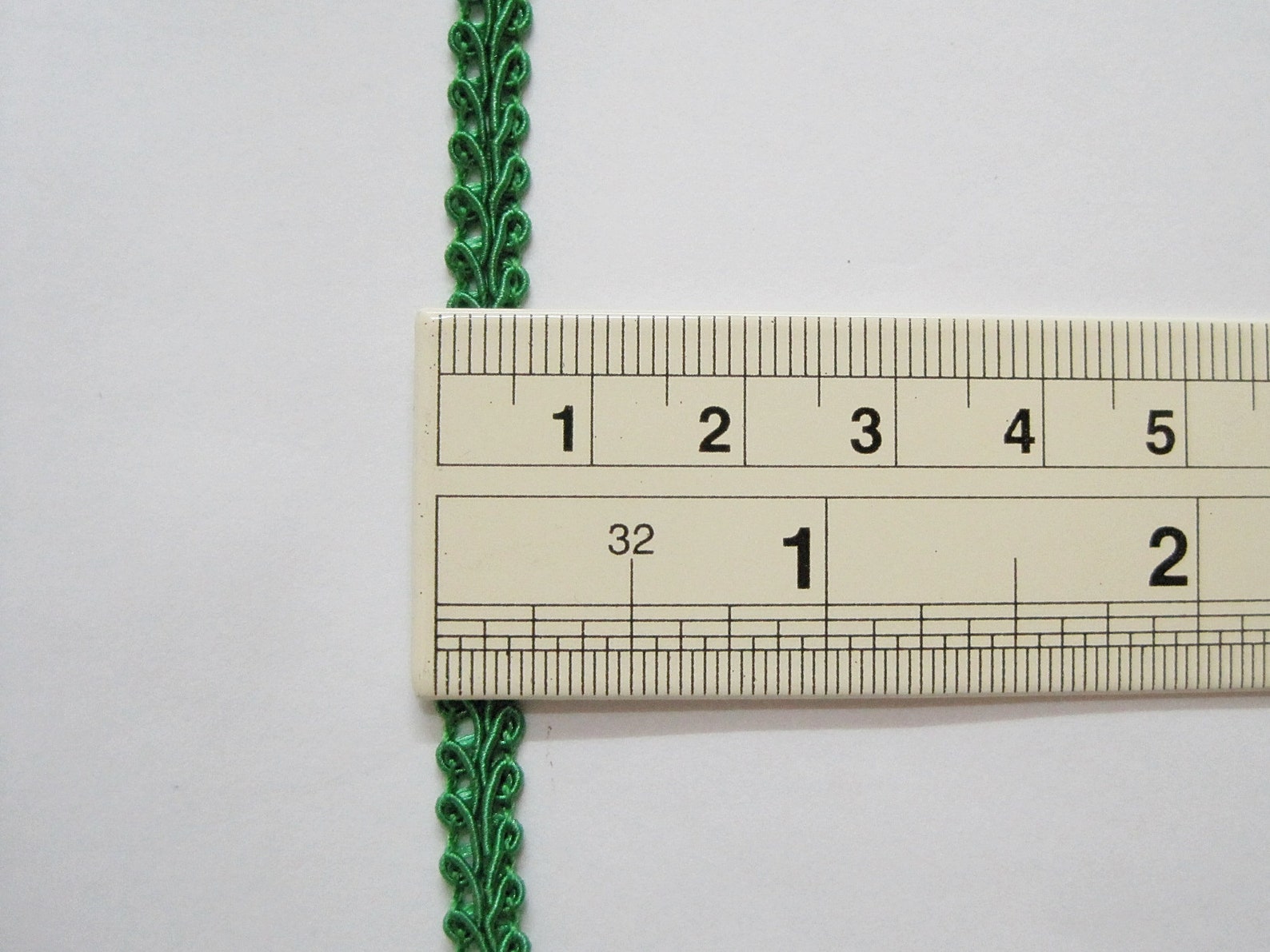 5 Yards 3/16 Green Gimp Braided Trim, Gimp Braid, Braided Cord, Braided ...