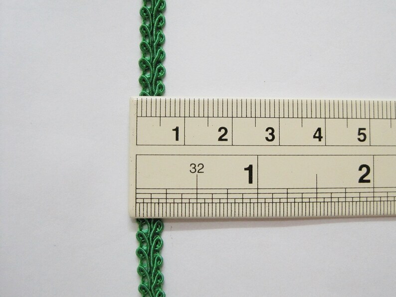 5 Yards 3/16 Green Gimp Braided Trim Gimp Braid | Etsy