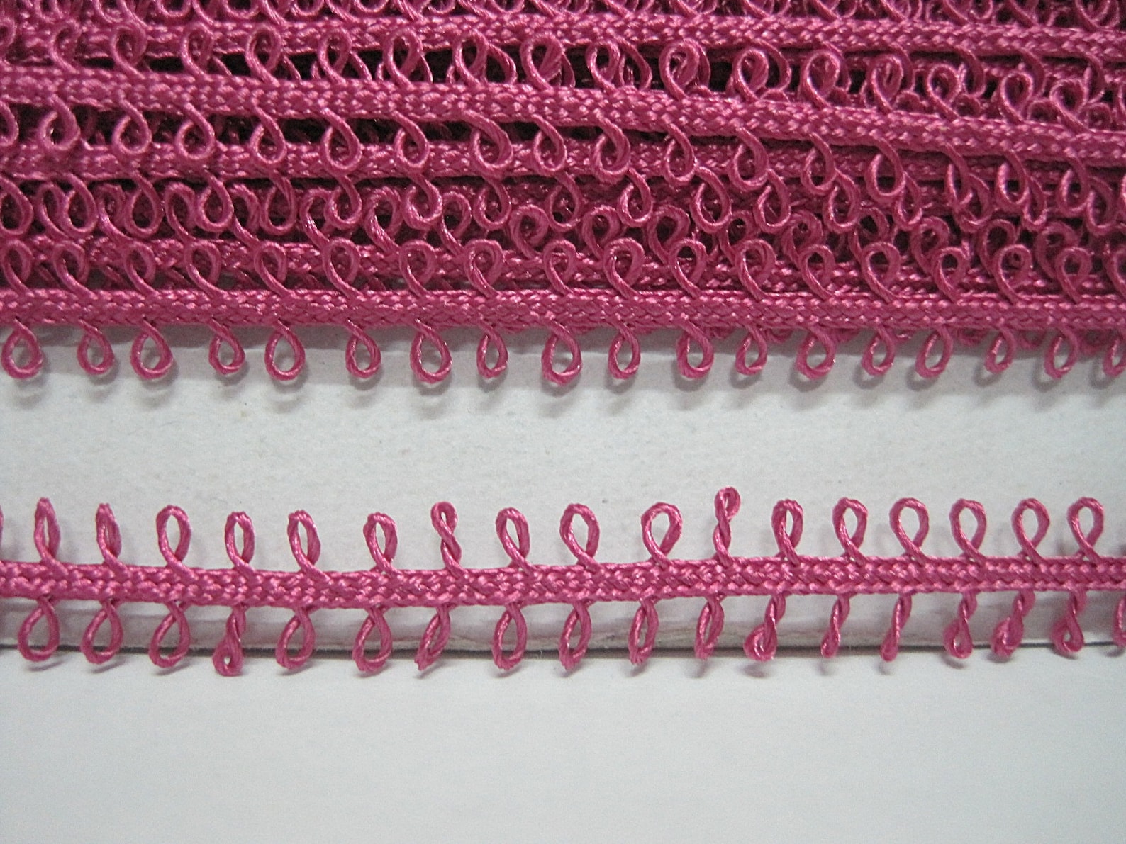5 Yards Hot Pink Picot Trim, Picot Edge Trim, Picot Edge Ribbon, Picot ...
