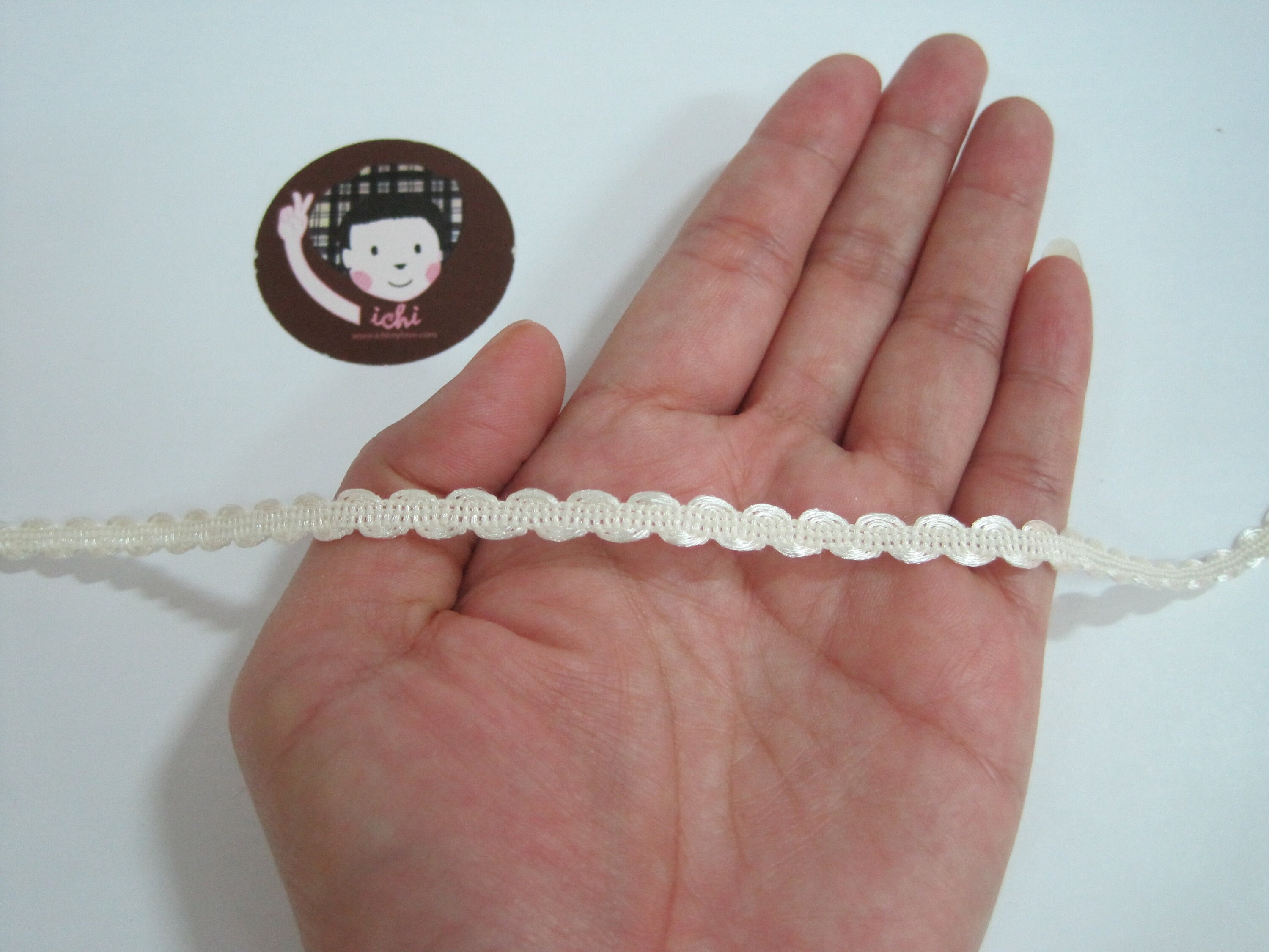 5 Yards 1/4 Cream Shiny Braid Braided Trim Braid Lace | Etsy