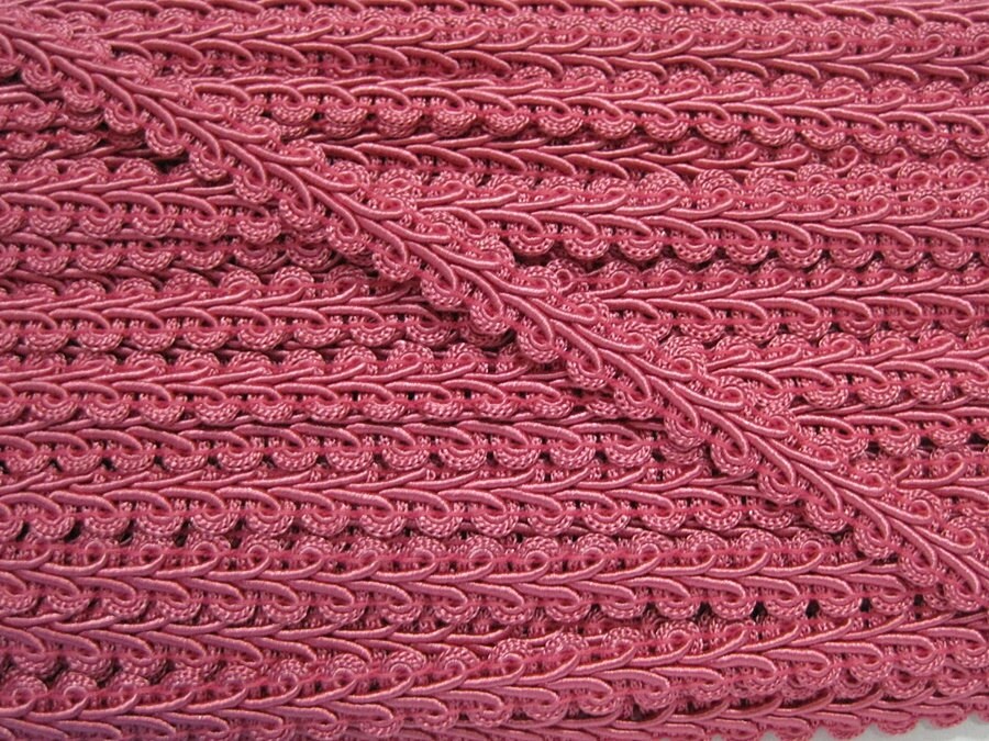 5 Yards 1/2 Shocking Pink Gimp Braided Trim Gimp Braid | Etsy