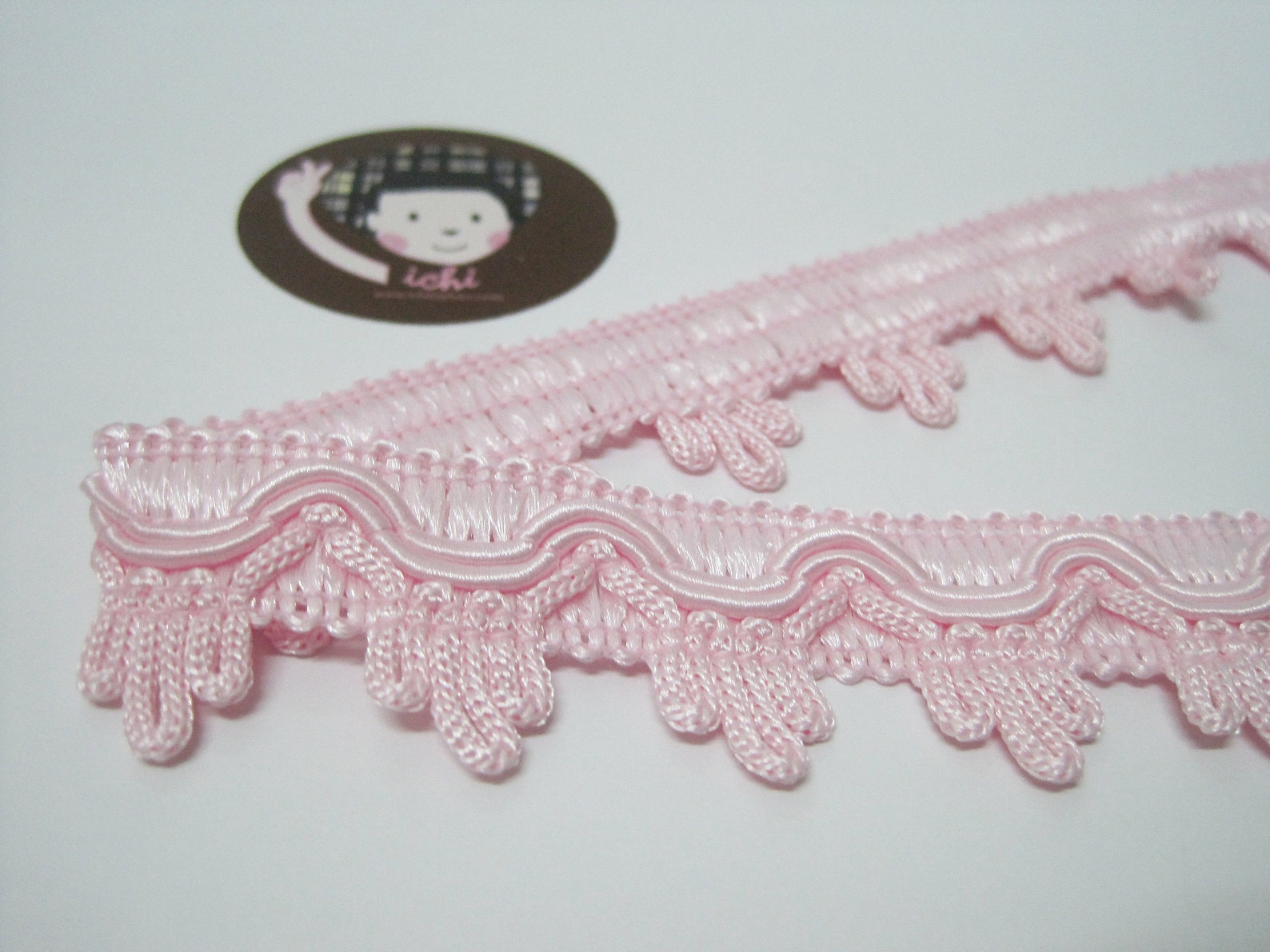 5 Yards Pink Scalloped Loop Fringe Vintage Lace Loop Trim - Etsy
