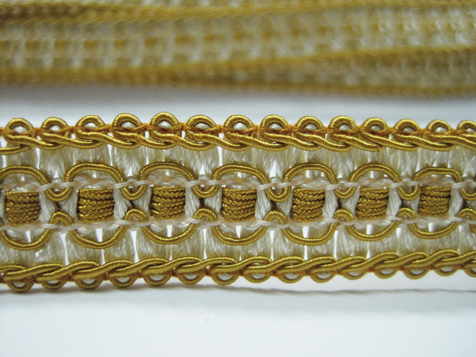 5 Yards 3/4 Braid Trim Classic Gold Braid Trim Gimp | Etsy