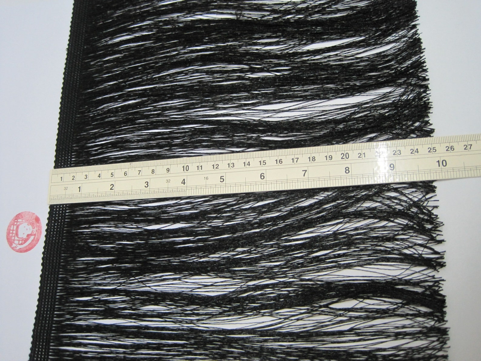 1 Yard 4 to 10 Black Chainette Fringe Black Trim | Etsy