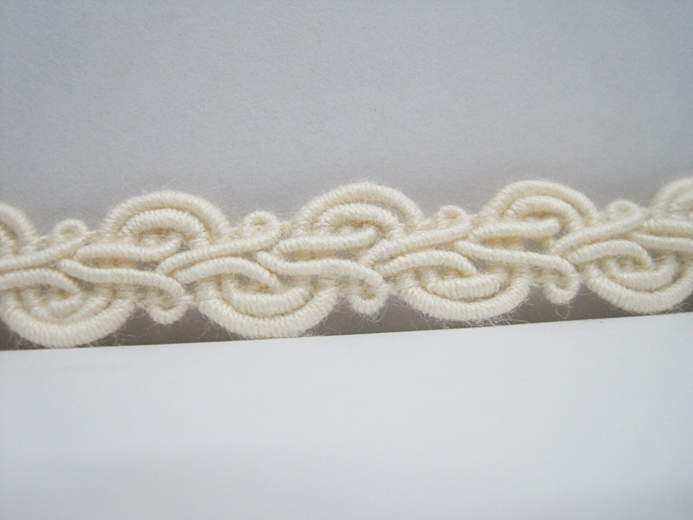 5 Yards 100% Cotton Braided Trim Cream Braid Cotton Trims - Etsy