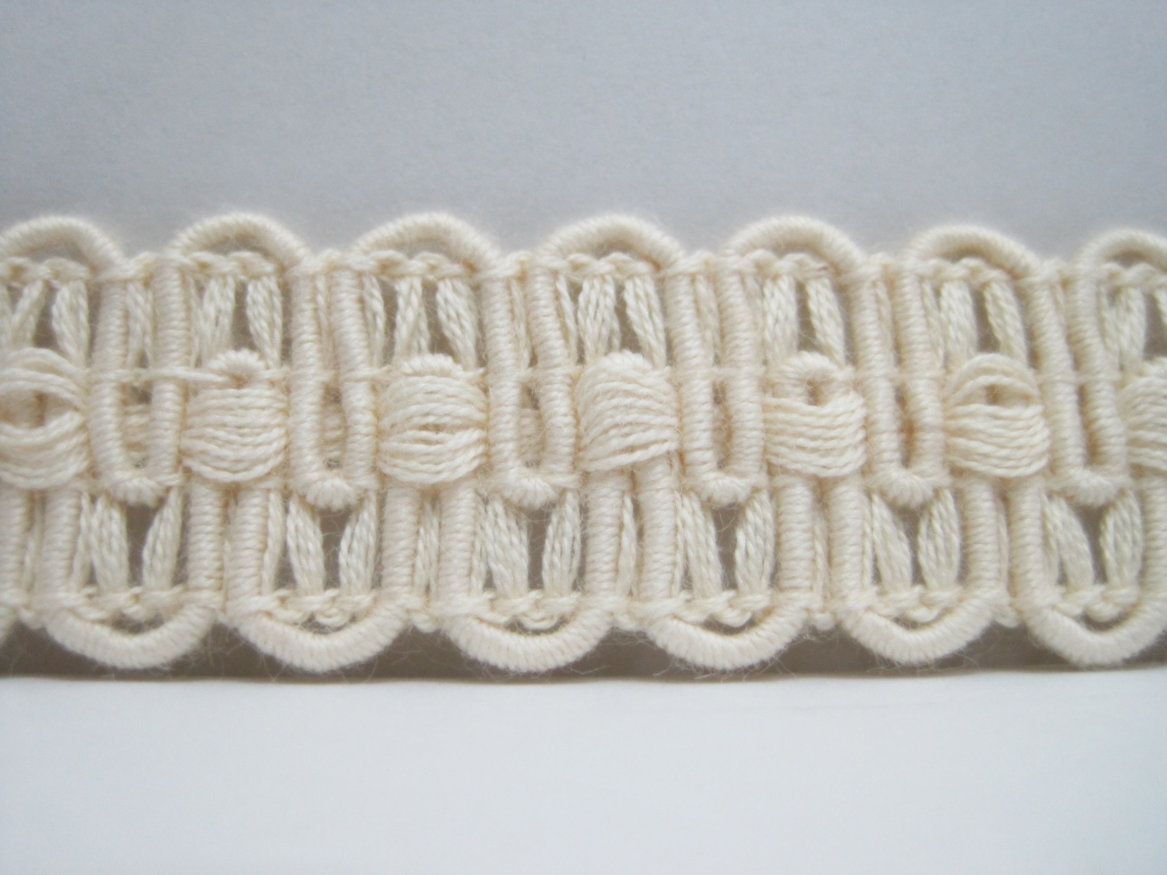 5 Yards 100% Cotton Cream Braided Trim Cotton Trims - Etsy