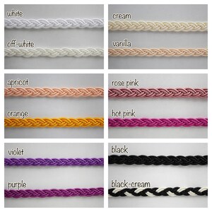 5 Yards 1/4" Gold Braided Cord, Gold Cord, Flat Braided Cord, Flat Cord ...